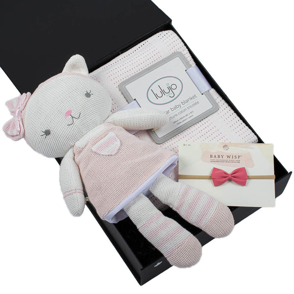 Ava Cat Plush Baby Box - MY BASKETS