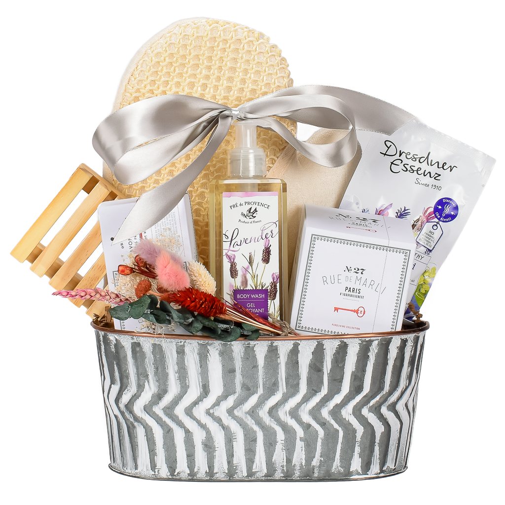 The luxe french spa gift basket collection - MY BASKETS