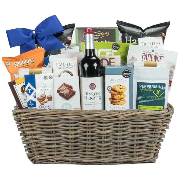 Kosher Corporate Red Wine Large Gift - MY BASKETS