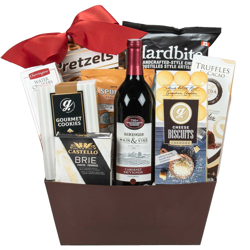 Wine Gift Baskets, Wine and Cheese Gifts delivery in Canada. - MY BASKETS