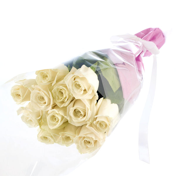 White Roses Toronto Same Day Delivery. Free over $100 - MY BASKETS